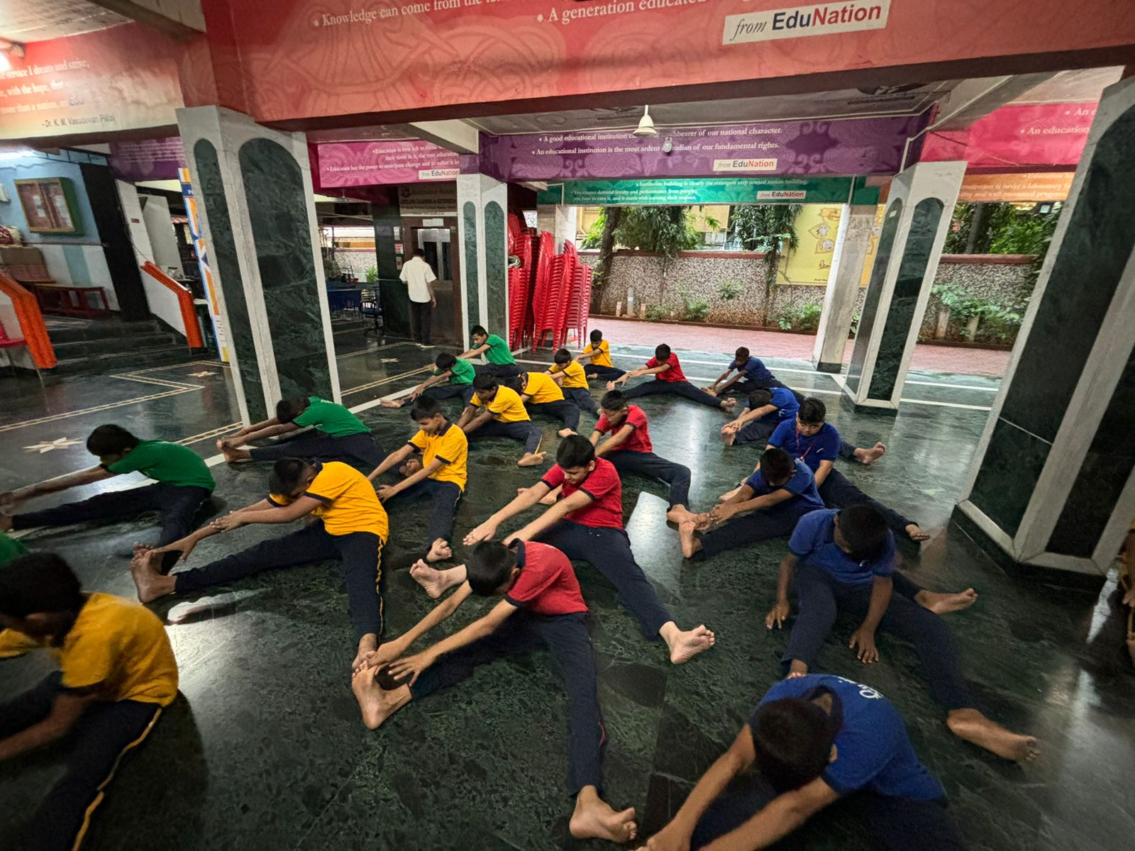 Yoga Day Celebrations 2024-25 - Chembur English High School