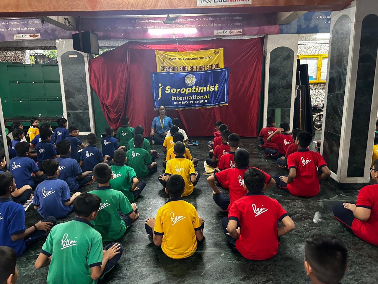 Yoga Day Celebrations 2024-25 - Chembur English High School