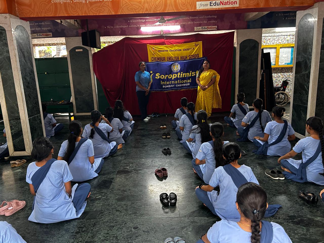 Yoga Day Celebrations 2024-25 - Chembur English High School